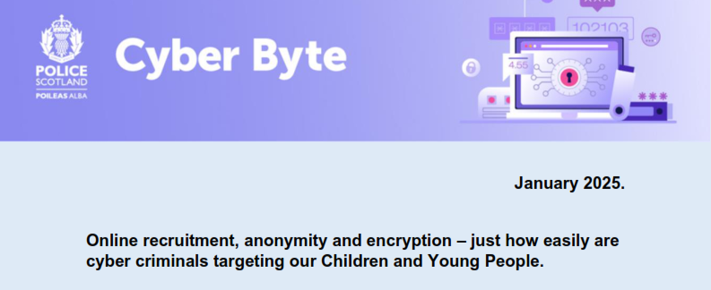 Police Scotland CyberByte Bulletin – Jan 2025 – Cluny, Midmar and Monymusk Community Council